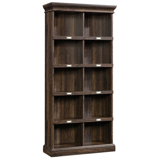Sauder Barrister Lane Tall Bookcase, Iron Oak Finish - Walmart.com