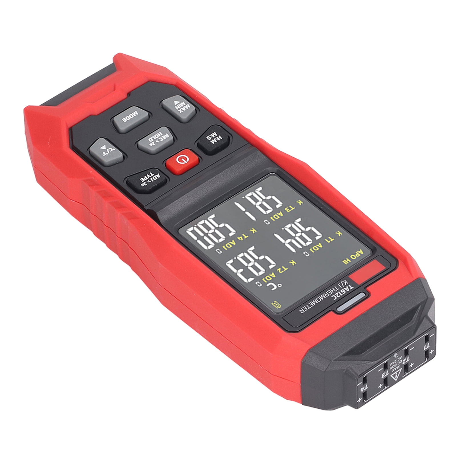 Termómetro industrial tipo K Comunicación por computadora Termómetro ...