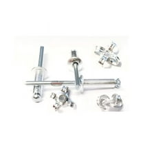 Mill 3/16" Large Head Tri-Fold Exploding Aluminum Mandrel Pop Rivets 25 ...