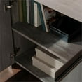 Pemberly Row Contemporary Engineered Wood Utility Stand in Mystic Oak ...
