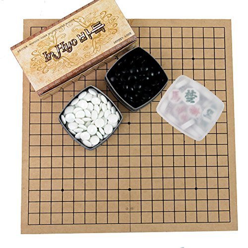 Inhyo GO Set and Chinese Korean Chess at Back Side / Go Board Games/ Go ...