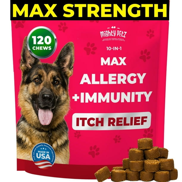 Masticables Mighty Petz MAX para aliviar la alergia en perros | Walmart ...