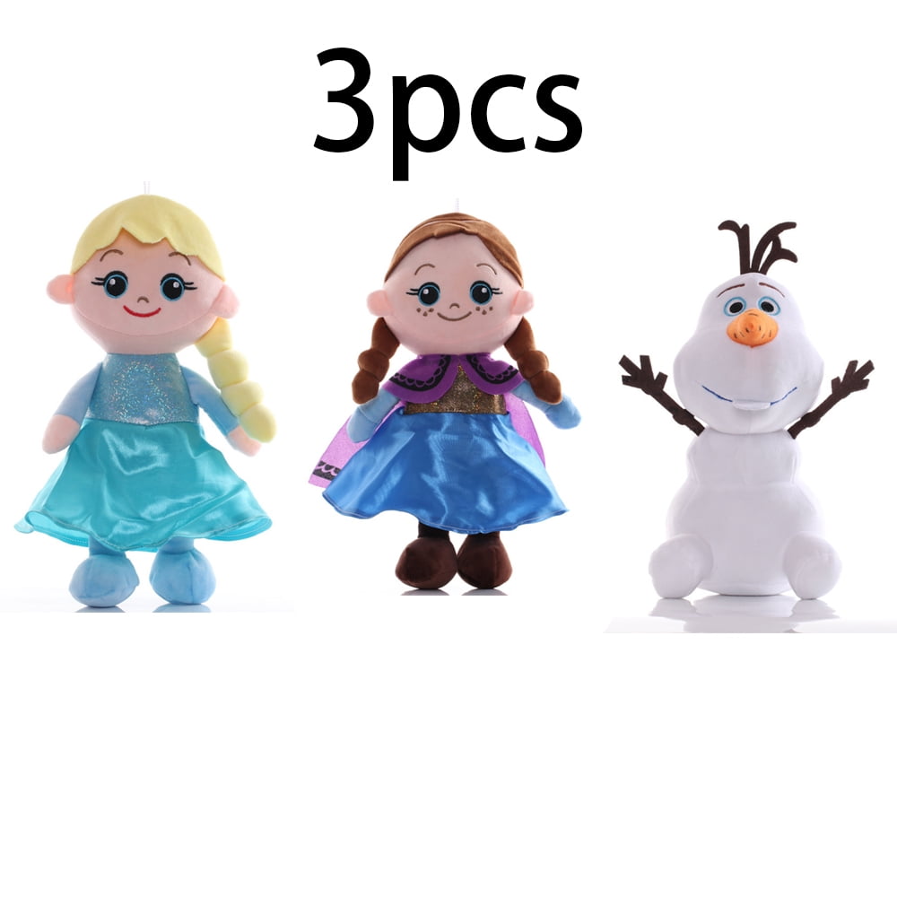 Muñecas de Frozen Anna y Elsa de 25 cm, Reina de las Nieves, Princesa ...