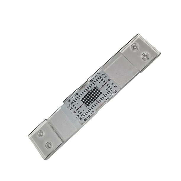 Acrylic Mixing Ratio Ruler Geotechnical Engineering Equipment Crack ...