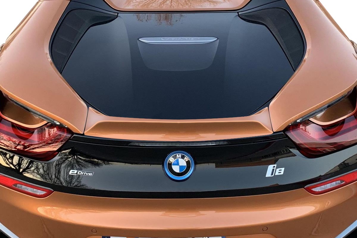 2014-2020 BMW i8 AF-1 Rear Wing Spoiler (GFK) - 1 Piece - Walmart.com