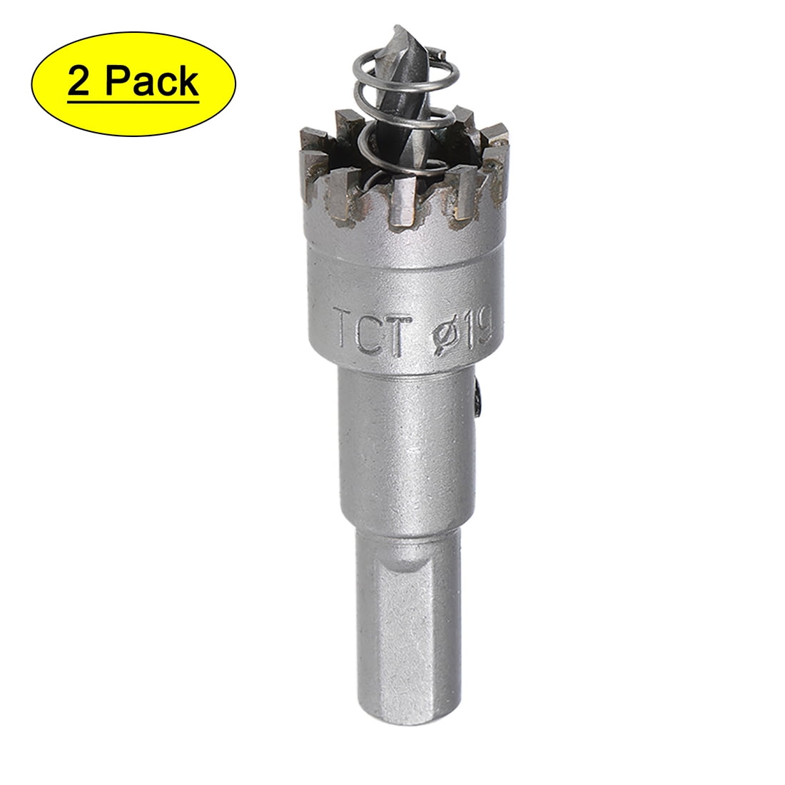 Carbide Hole Cutter 19mm Hole Saw High Density Cemented Carbide Teeth Triangular Shank for ...