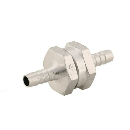 1Pc Aluminium Check Valve 6mm Fuel Non- Return Inline Check Valve ...