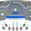 Dorman 10-0100F Instrument Cluster Upgrade Kit Stainless Steel Without ...
