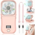 3-speed 3-in-1 foldable fan, 3000mAh power bank & phone holder ...