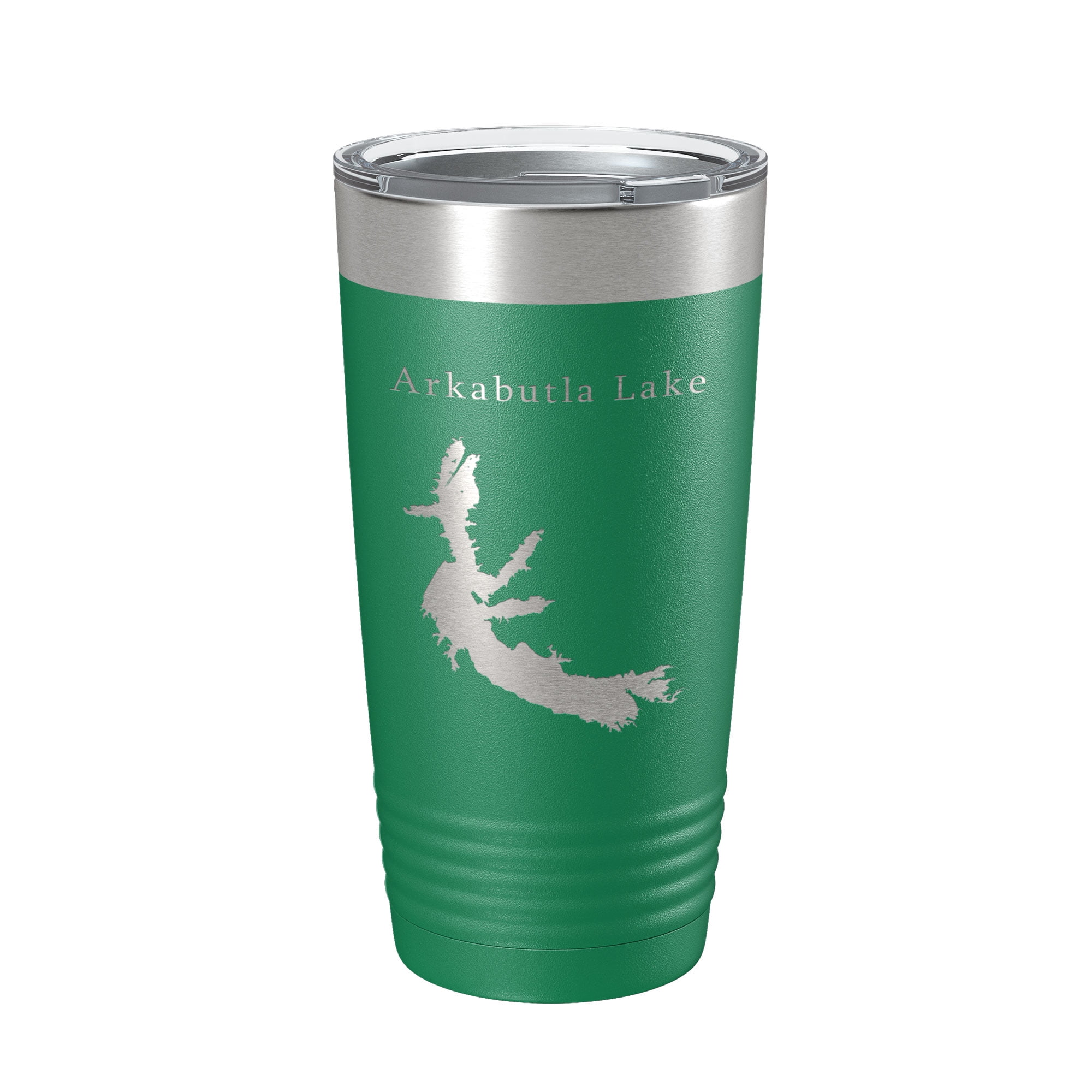Arkabutla Lake Map Tumbler Travel Mug Insulated Laser Engraved Coffee ...