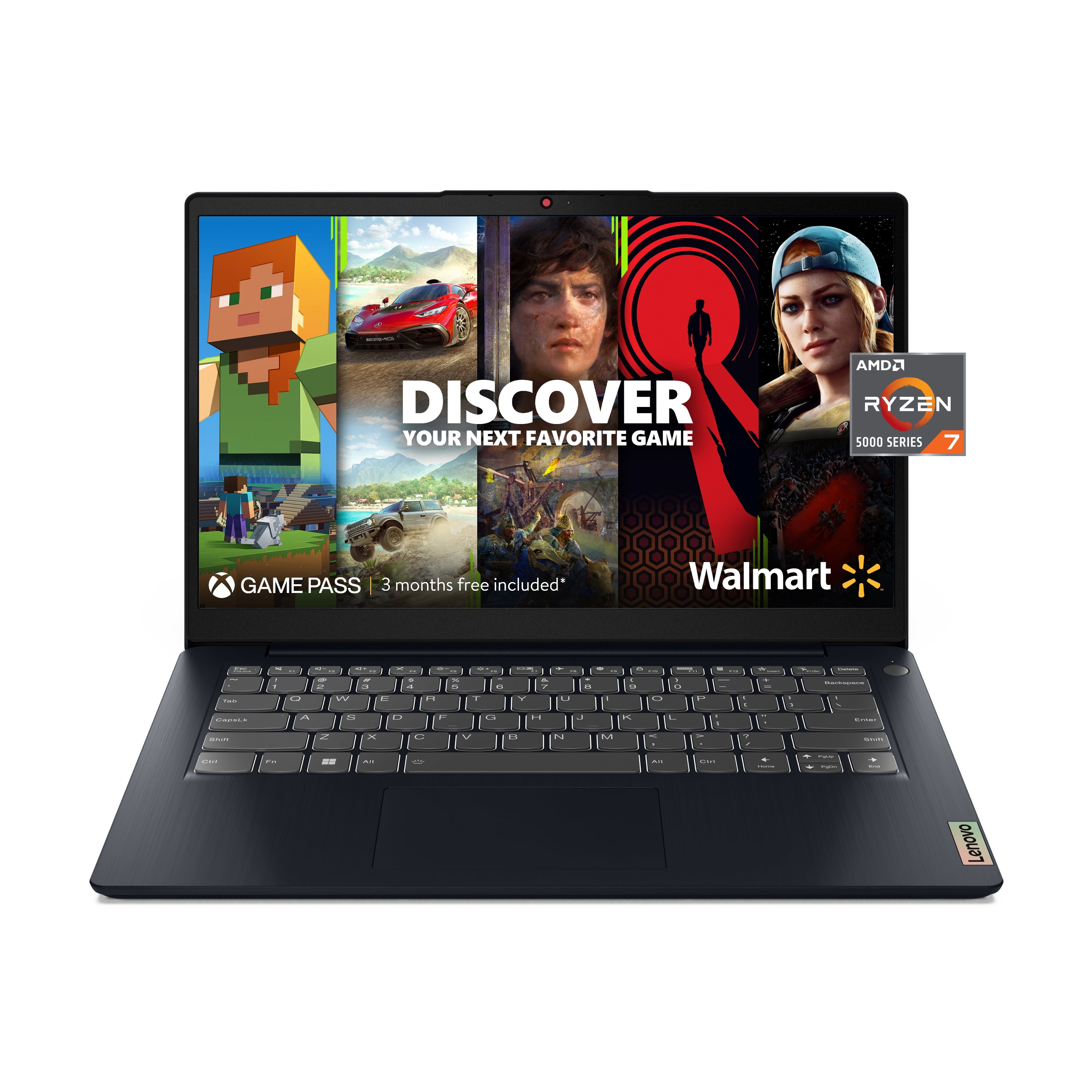 Lenovo Ideapad 3 14" FHD Laptop, AMD Ryzen 7 5700U, 8GB RAM, 512GB SSD ...