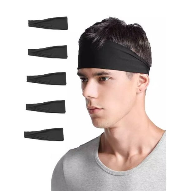 Kreytis Fitness Sports Headbands For Men And Women 5 Pack Moisture