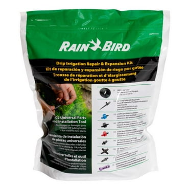 Rain Bird LNDDRIPKIT Drip Irrigation Landscape & Garden Watering 108 ...