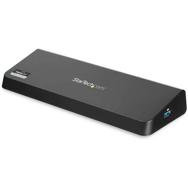StarTech Dual Monitor USB 3.0 Docking Station with HDMI & 4K DisplayPort, Black - Walmart.com