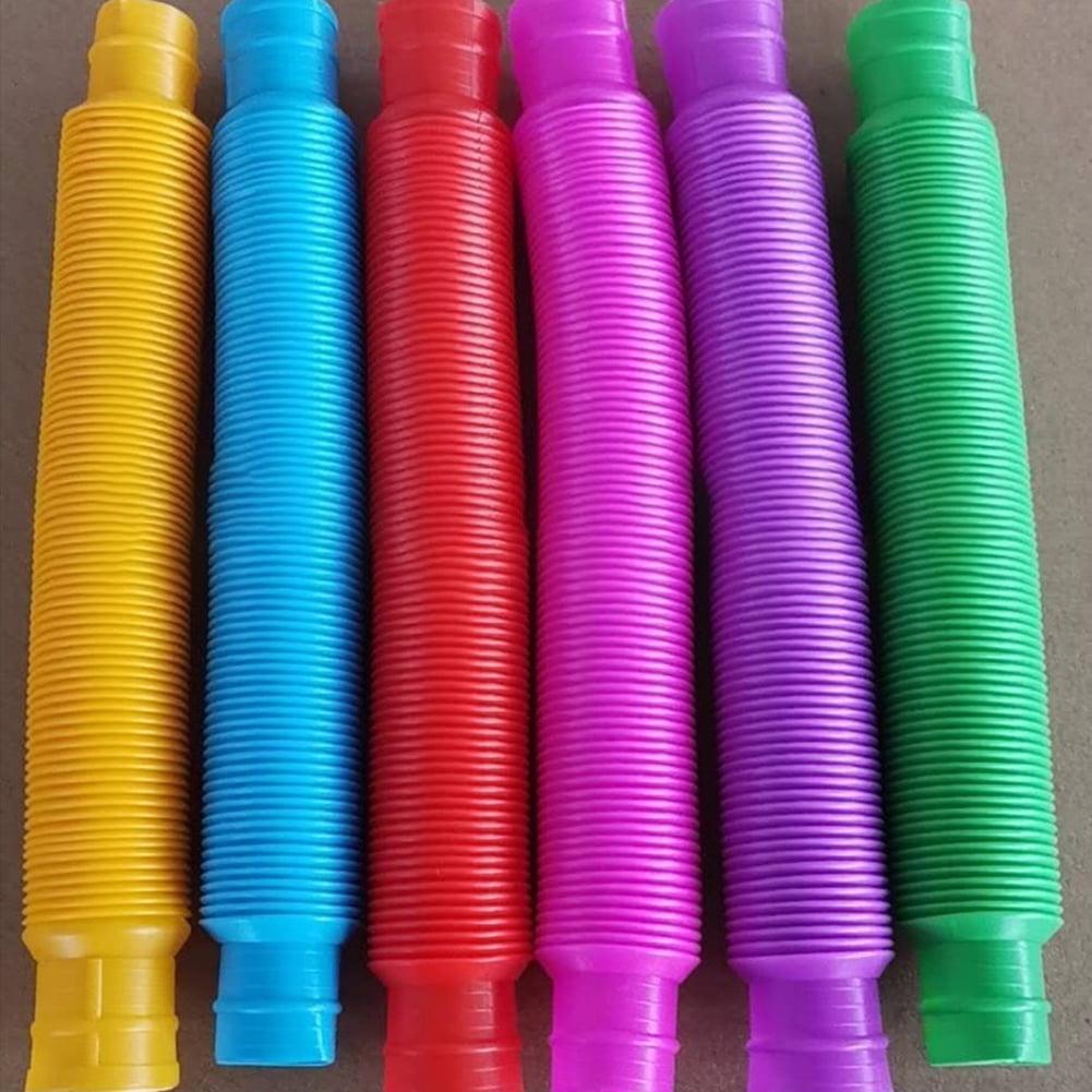 Pop Tubes Fidget Toys Tubo corrugado de plástico Terapia de autismo ...