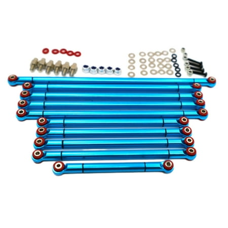 Xinxinyy Metal Steering Pull Rod Linkage Set For 1/12 ECX RGT 136100 ...