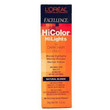 Loreal Excellence Hicolor, Blond/Ash Highlights, 1.2 Ounce - Walmart.com