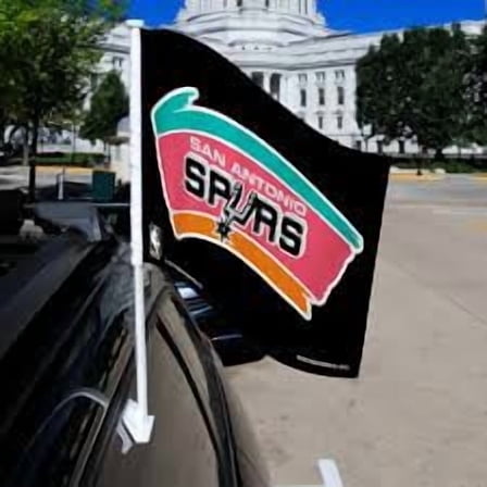 NBA - New Orleans Hornets Fleur De Lis Car Flag - Walmart.com