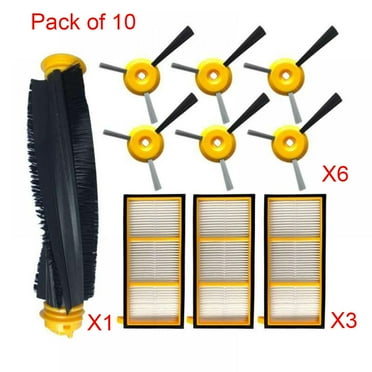 Hometimes Shark ION Robot Replacement Parts Kit - Filters, Brushes for ...