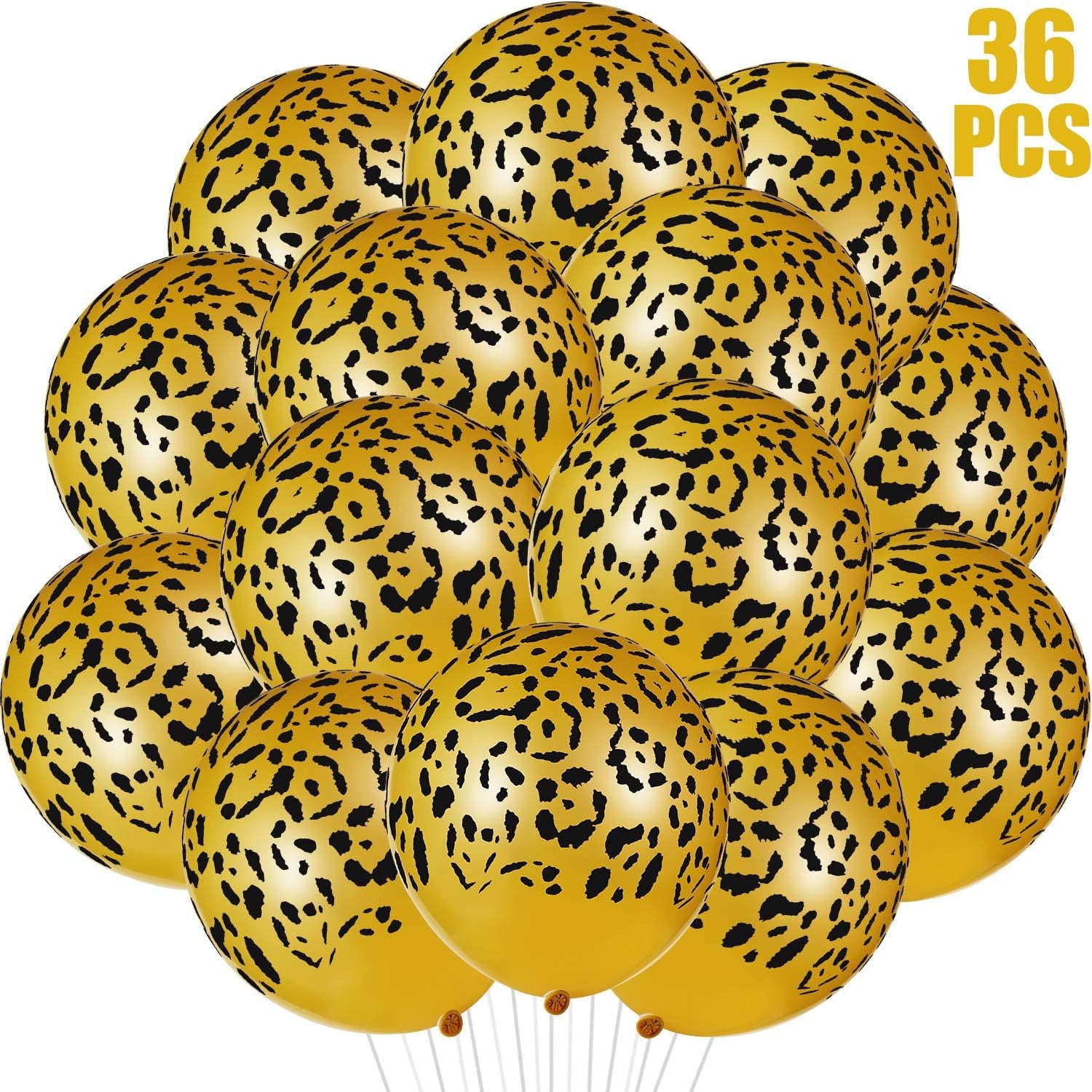 Click here for Blinkllx 36 Pcs Cheetah Balloons Leopard Print Bal... prices