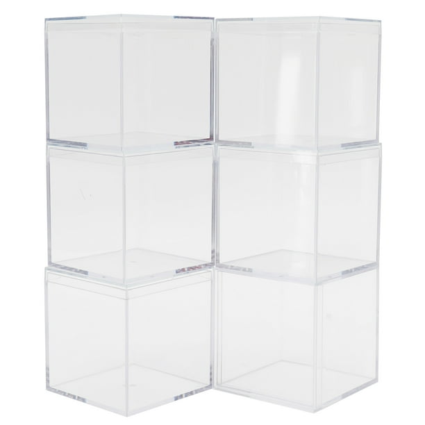 Transparent Candy Box,6 Set Plastic Clear Party Favor Clear Box ...