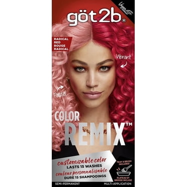 Got2b Color Remix 092 Radical Red Kit 12ct US/CA - Walmart.com