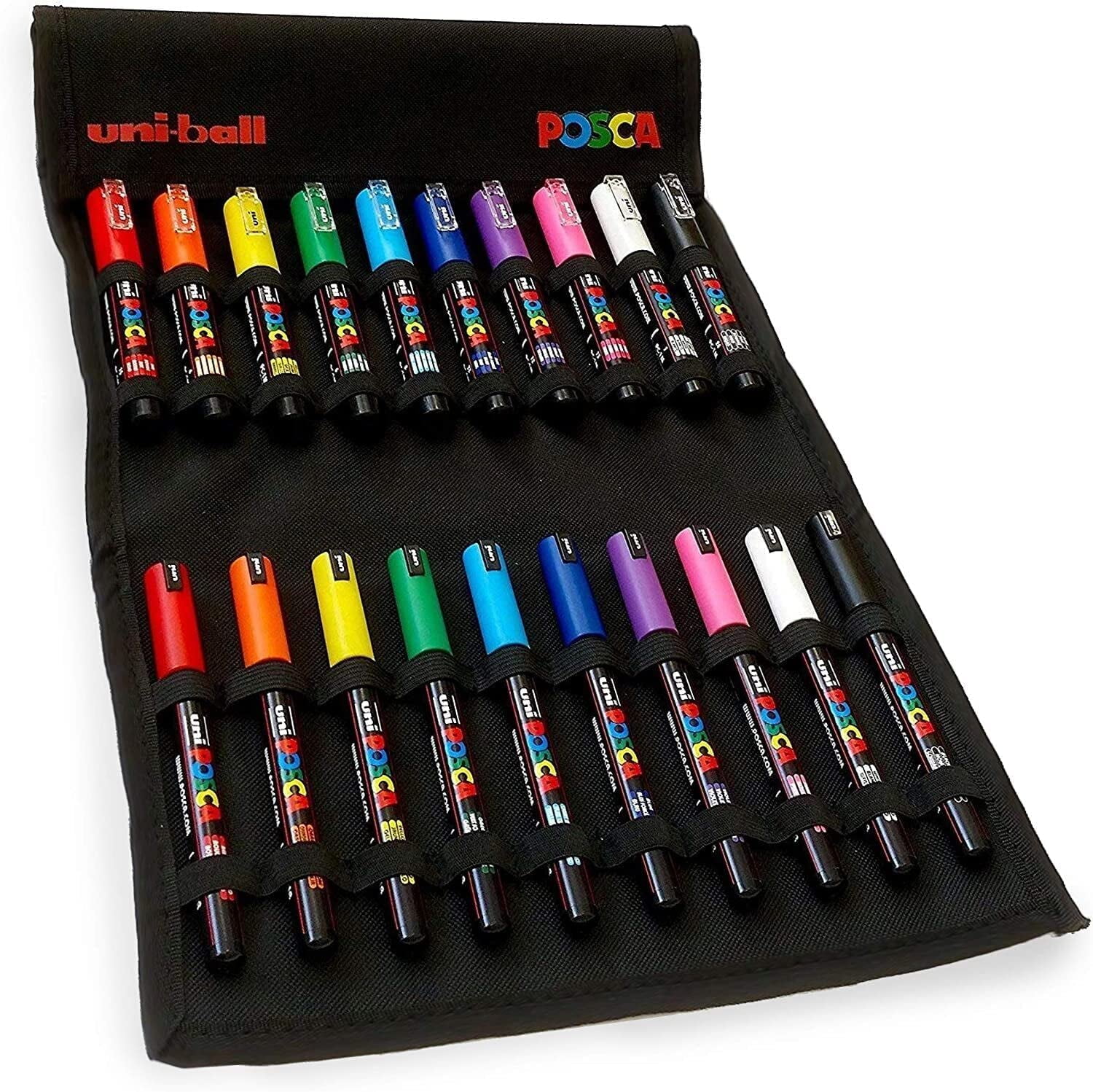 POSCA Colouring - PC-1M and PC-1MR - Essential Set of 20 - in Limited ...
