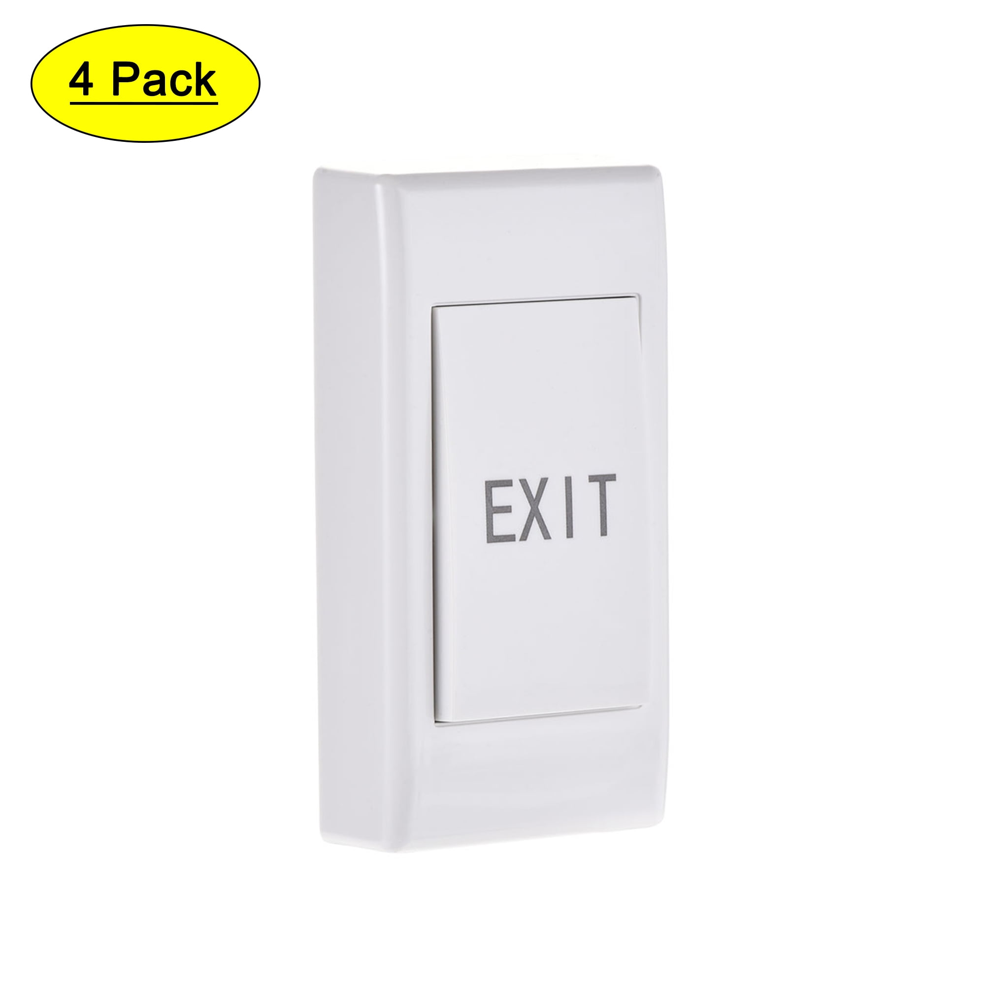 Uxcell Push to Exit Button Release Switch Door Access Control System PC ...