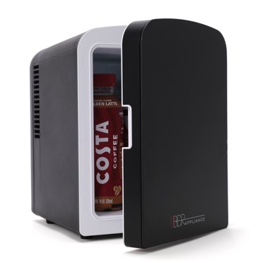 Uber Appliance Uber Chill 4 Liter 6-Can Portable Mini Fridge, White ...