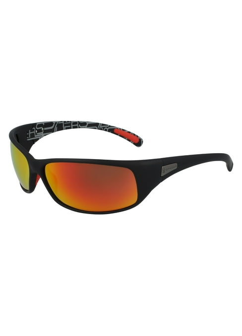 Python 11693 Sunglasses Matte Black/Blue - Walmart.com