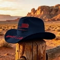 Evdexr 250Th Anniversary Usa Hat American Flag Cowboy Hat Patriotic USA ...