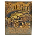 Rat Rod Garage Distressed Retro Vintage Tin Sign - 12.5x16 - Walmart.com
