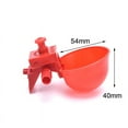 5Pcs Poultry Chicken Automatic Feeder Drinker Coop Bird Water Drinking ...