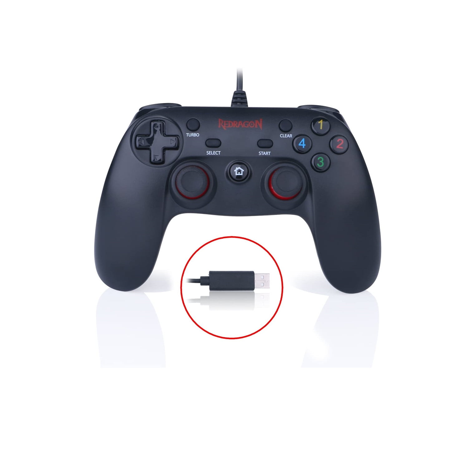 Redragon Saturn G807 USB Wired Controller for PC Game Controller High ...