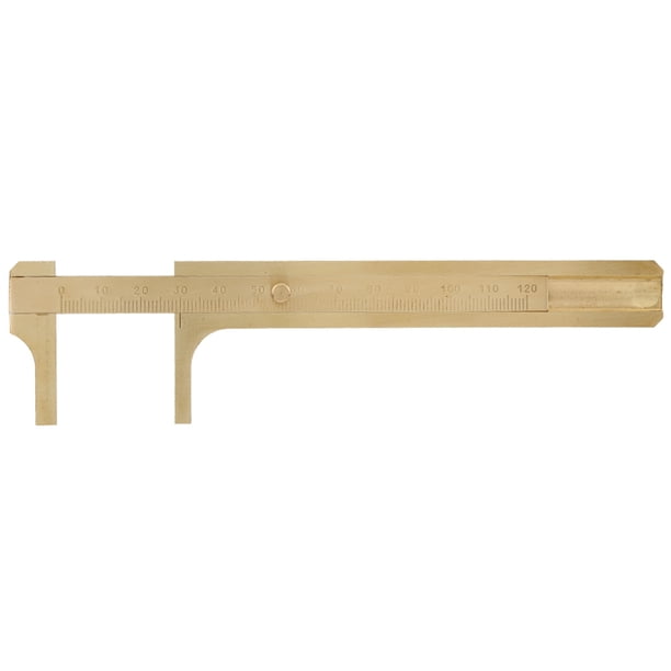 Measuring Tool,Brass Vernier Caliper Walnut Vernier Caliper Caliper ...