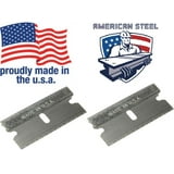 Fit All, Single Edge Razor Blades, 10 Pack Made in USA, Sharp High ...