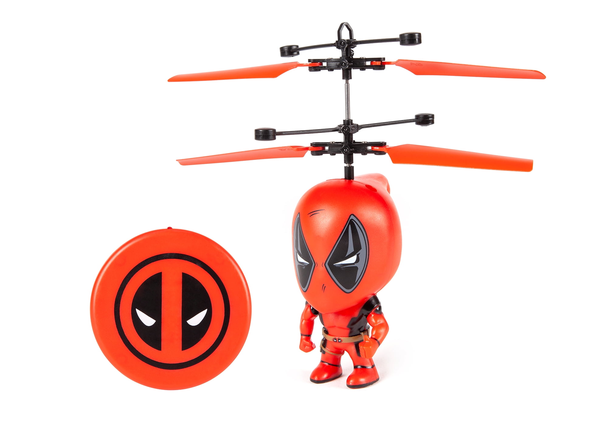 Buy Deadpool 3.5 Inch Flying Figure IR UFO Big Head Helicopter Online ...