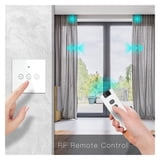 WiFi Smart Touch Curtain Blinds Roller Shutter Switch Smart Life Remote ...