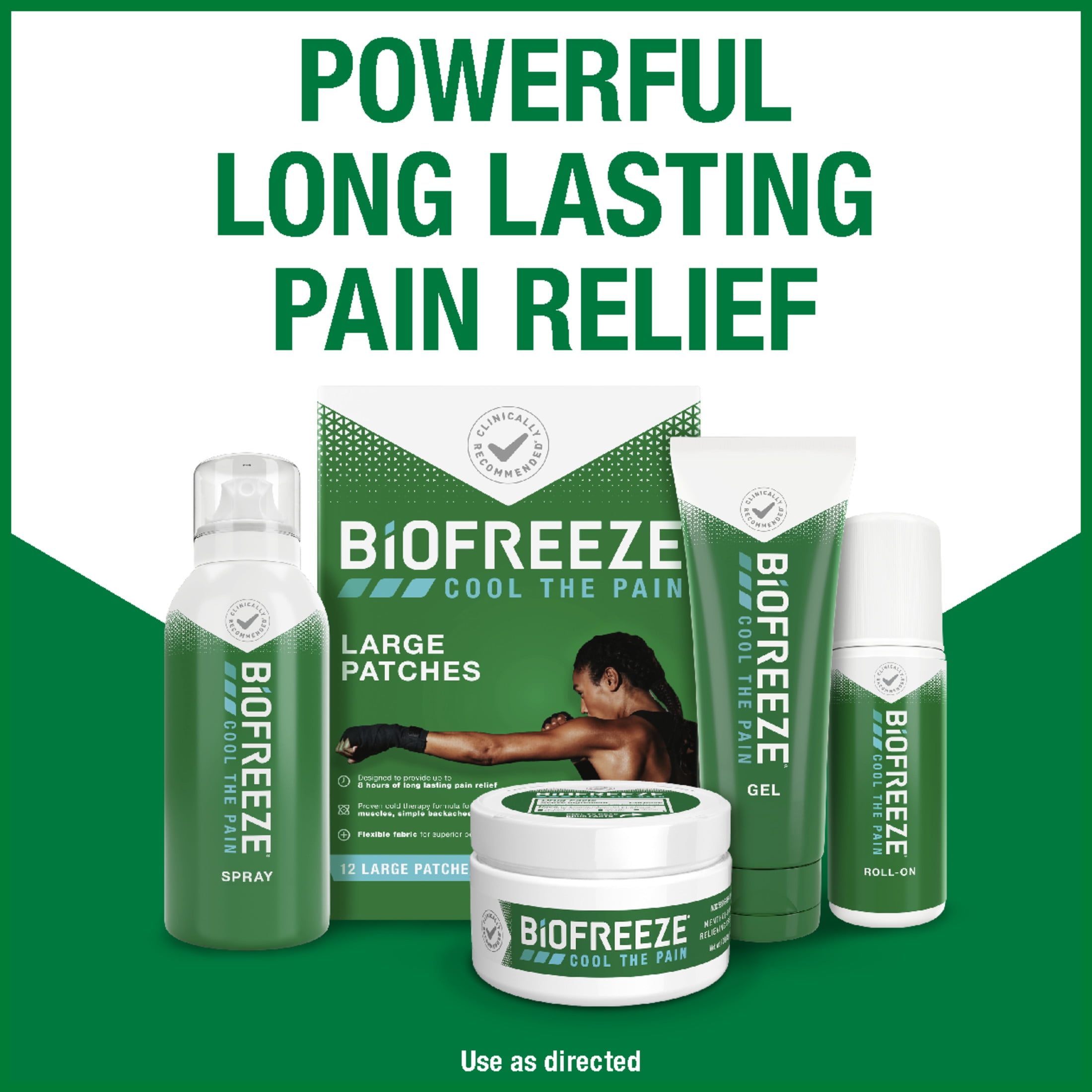 Biofreeze Pain Relief Spray, for Back Knee Muscle Joint and Arthritis Pain, 3 fl oz Menthol Best ...