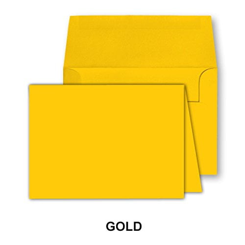 Blank Color Greeting Fold Over Cards Uncoated, 4 1/2 X 6 Inches Cards ...