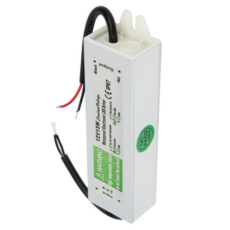 15W Waterproof Power Supply, Anti-Corrosion High Efficiency LED Power ...