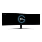 SAMSUNG 49" Class CRG9 Dual QHD (5,120 x 1,440) Curved QLED Gaming ...
