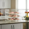 Olde Midway 3-Tier Acrylic Commercial Bakery Display Case with ...