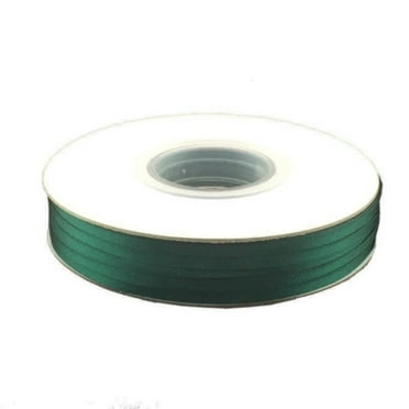 1/8 Inch Double Faced Satin Ribbon - Black - 100 Yard Spool - Walmart.com