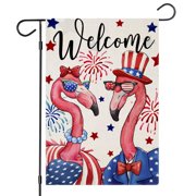 Patriotic Flamingo