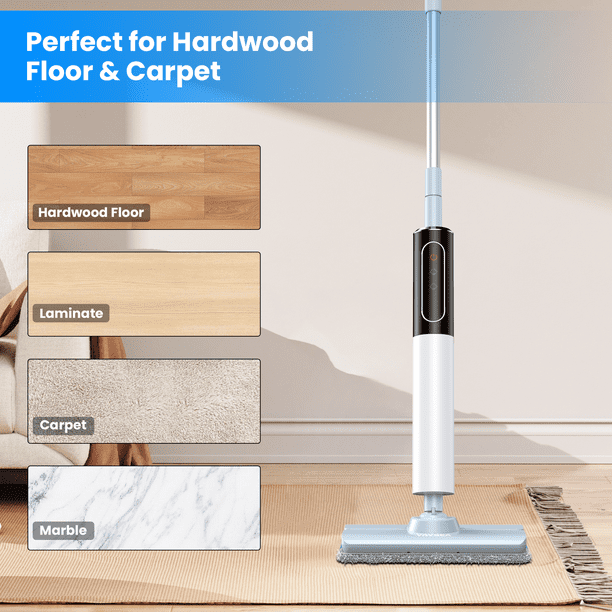 VAVSEA Steam Mop Floor Steamer with 4 Washable Pads Steam Cleaner for Cleaning Hard Floors Carpet
