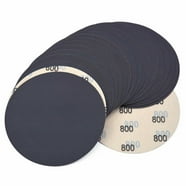 5 inch Sanding Discs 120 Grit Hook Loop 8-Hole Sandpaper Orbital Sander ...