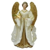 Puleo International 28-inch Animated Musical Christmas Angel in Classic ...