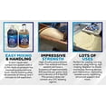 6 Lb. Density Expanding Pour Foam, 2 Part Polyurethane Closed Cell ...