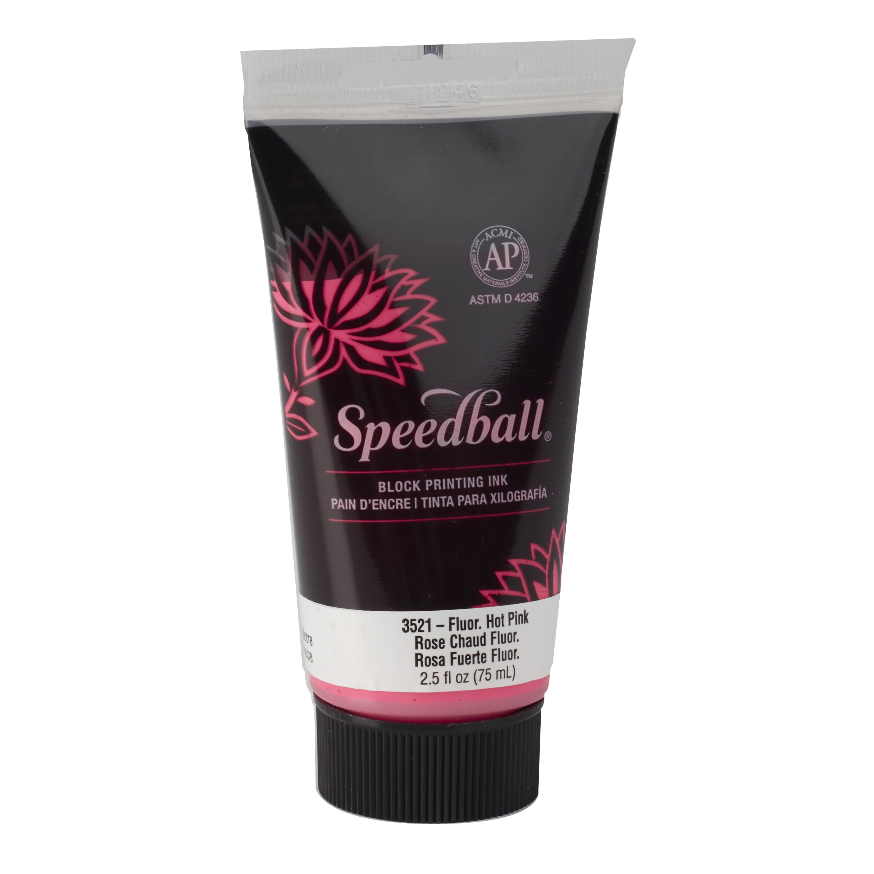 Speedball Block Printing Ink Water Based 2 5 Oz Fluorescent Hot speedball-block-printing-ink-water-based-2-5-oz-fluorescent-hot
